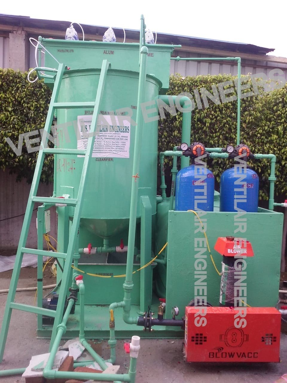 Effluent And Wastewater Treatment Plant Suppliers in Delhi - Ventilair